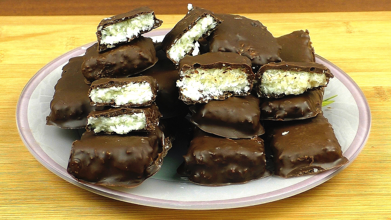 ВКУСНЕЕ ЧЕМ В МАГАЗИНЕ! КОНФЕТЫ "БАУНТИ! В домашних условиях