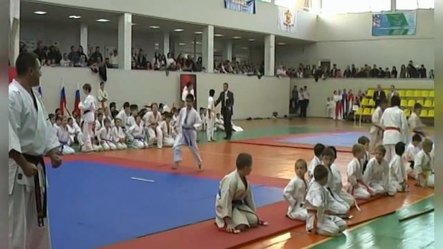 Открытие первого Международного турнира в Красноярске по каратэ Киокушинкайкан _Кубок Мацушимы-2007_