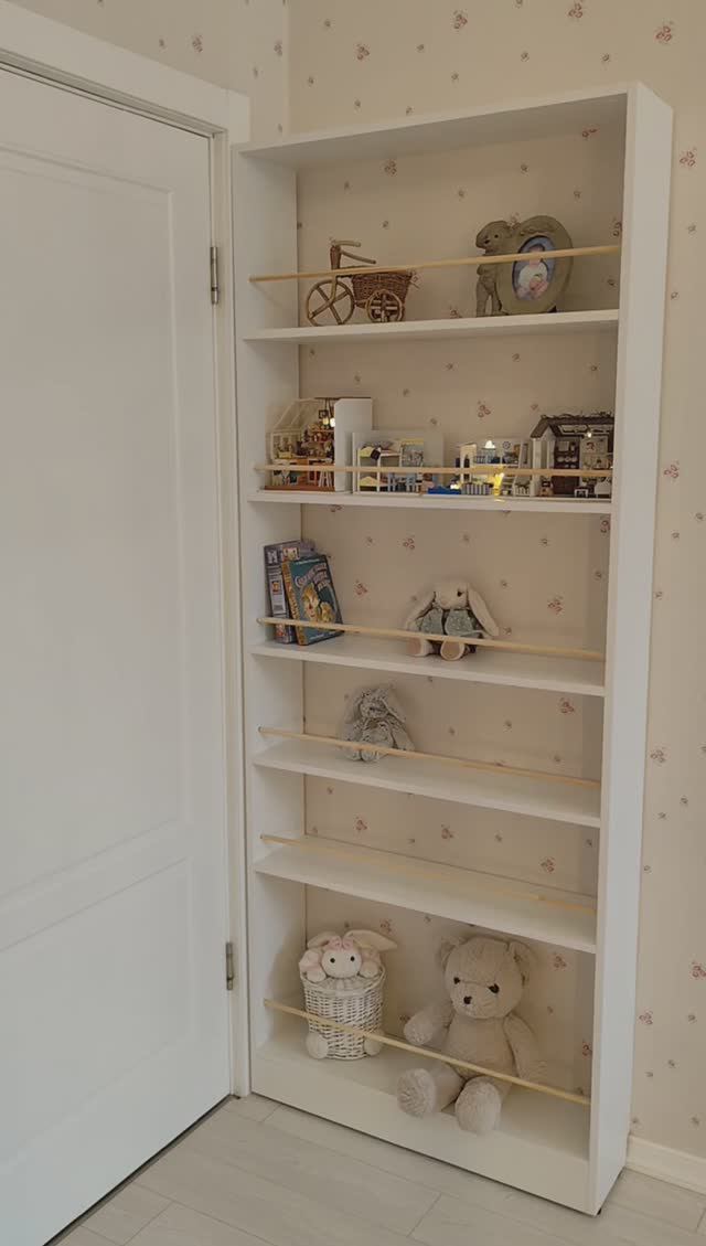 Стеллаж за дверь , хранение за дверью в детской