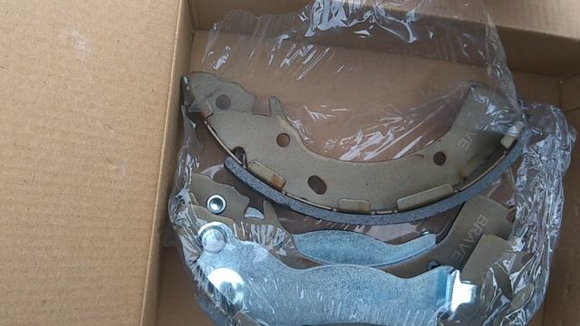 Задние колодки Киа Рио 4