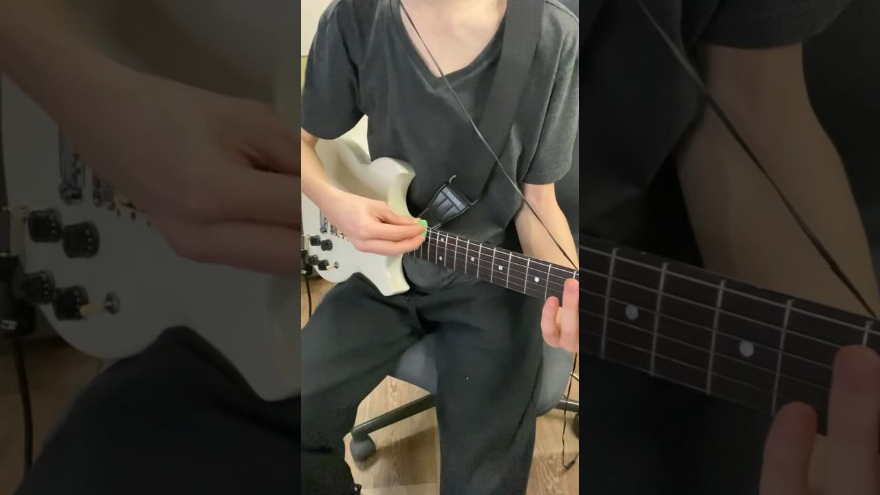 Очень популярное вступление! КИНО - Стук #shorts #цой #каспарян #кино #yamahasg200 #гитарист #yamaha