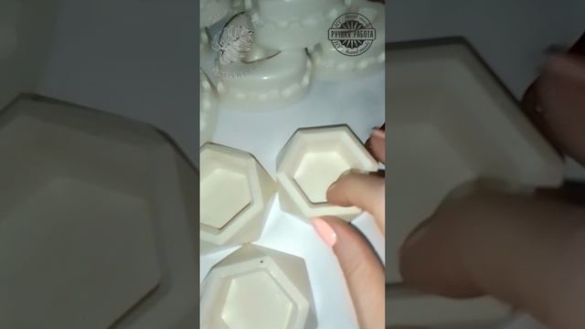 Подсвечники из гипса