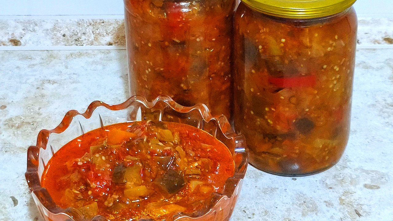 БАКЛАЖАНЫ.ИКРА ИЗ БАКЛАЖАНОВ НА ЗИМУ🍆Ольгины Рецепты.