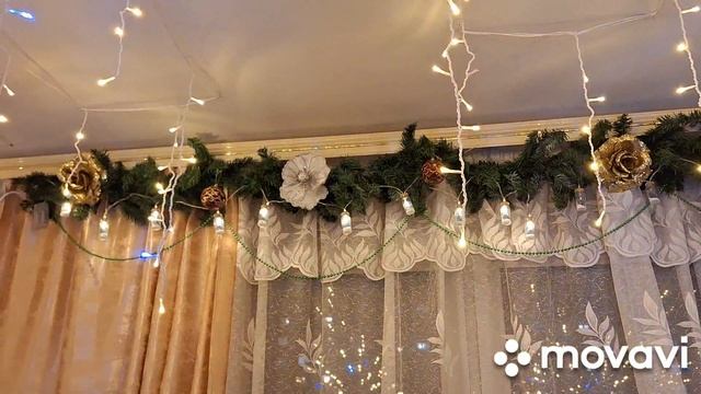 обзор украшенной комнаты