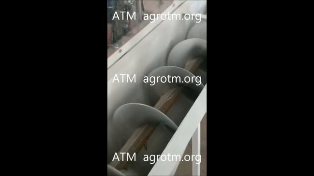 Конвейер шнековый в желобе КШ 300.mp4