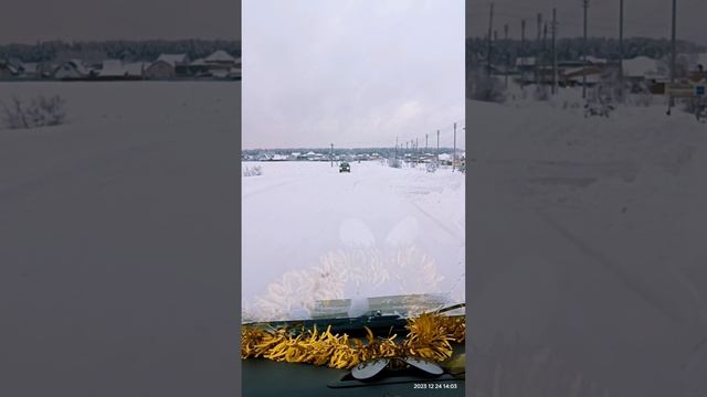 Белая дорога на Першино.