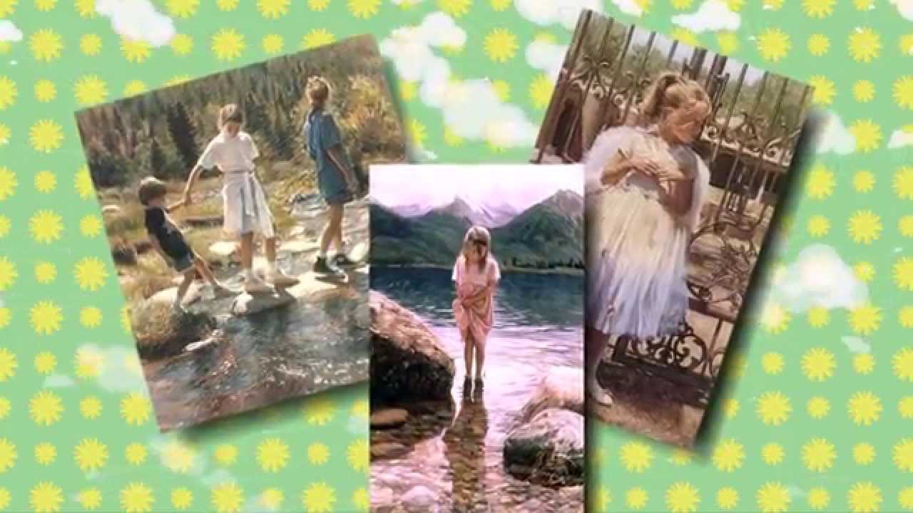 Стив Хэнкс (Steve Hanks) -- современный художник-акварелист Картины с детьми