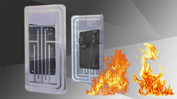 Проверяем электрошоковый щит на удары 100 Джоулей