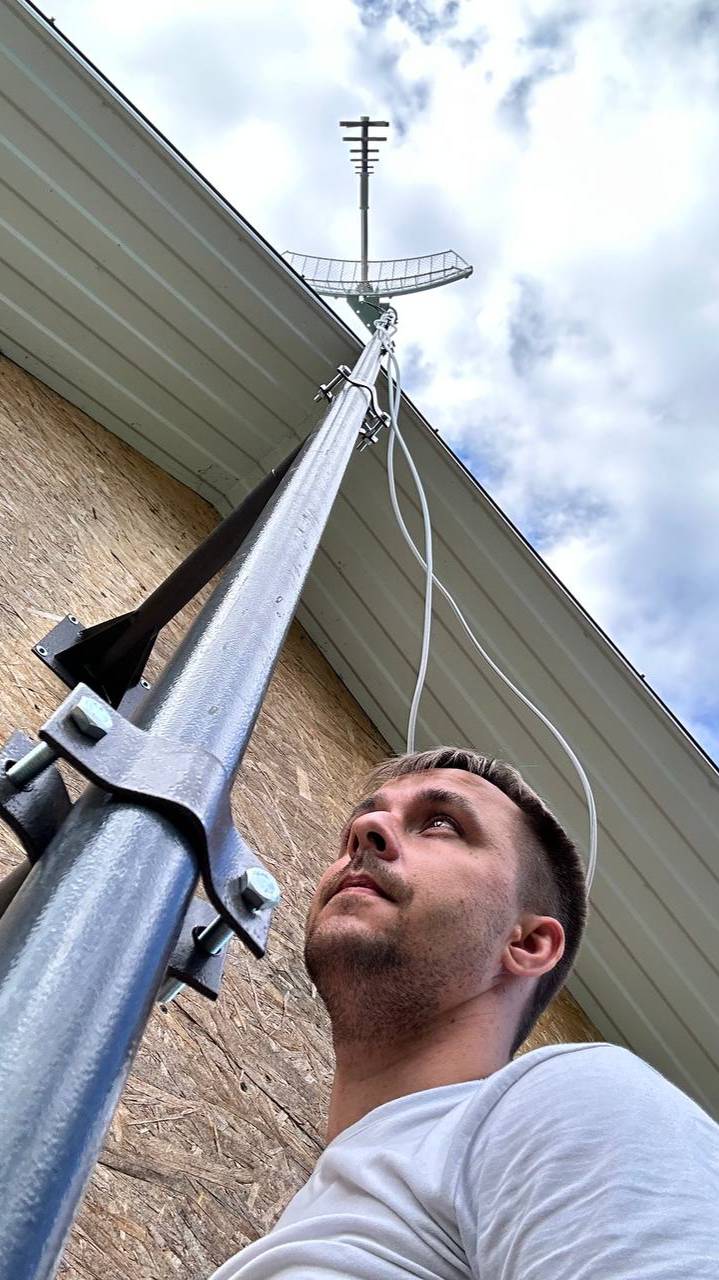 Интернет на даче | параболическая антенна | LTE интернет | KNA 24 + Smart Box Giga + Fibocom L850GL.