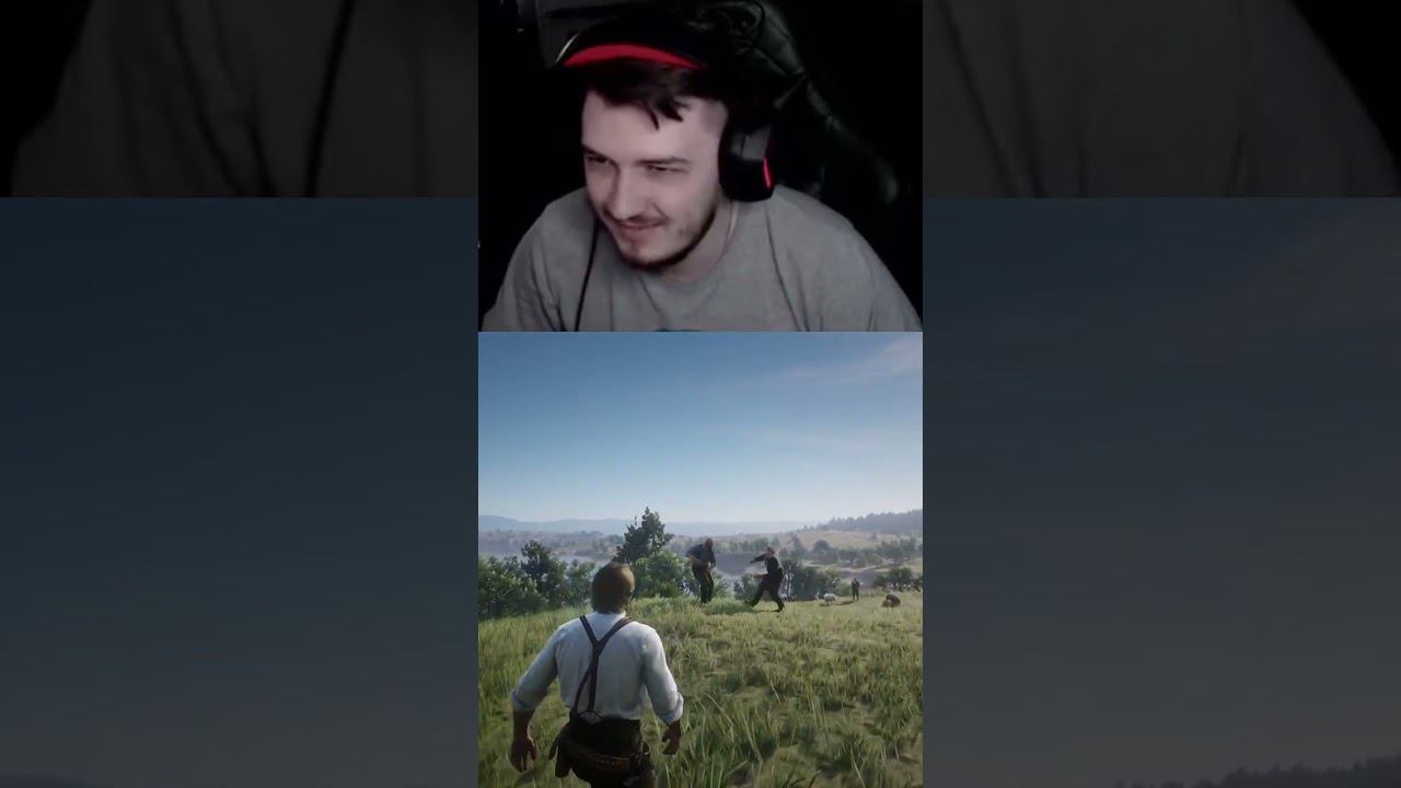 Лучший нокаут на всем Диком Западе  #shorts  #reddeadredemption #rockstar  #rdr2