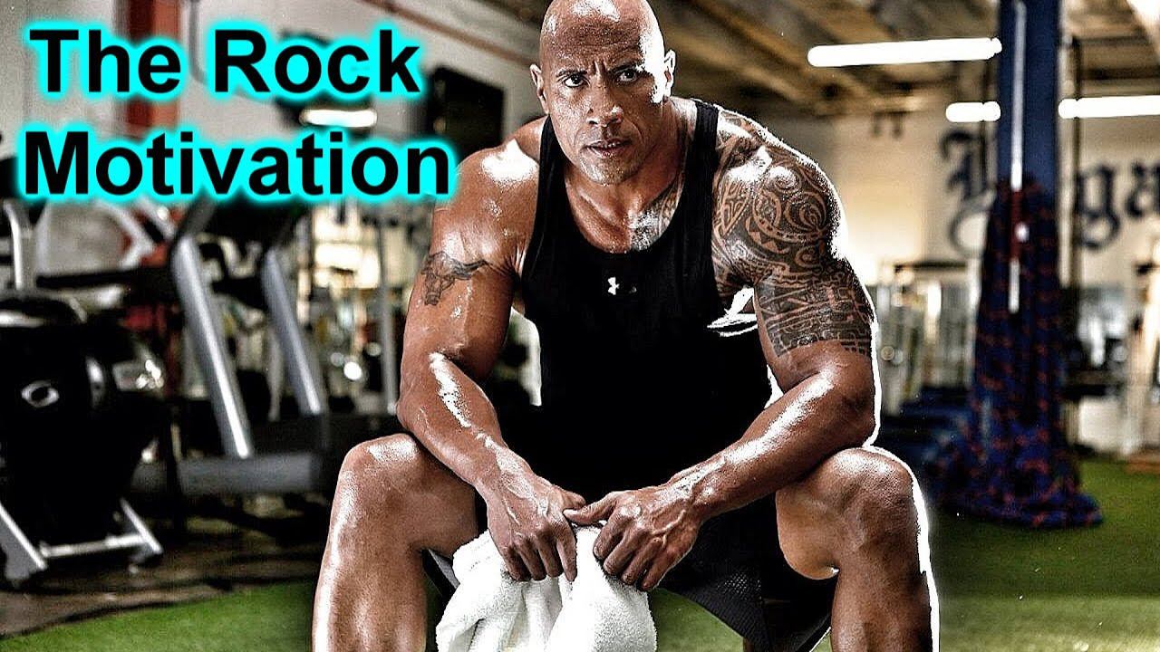 Dwayne Rock Johnson Training motivation