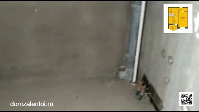 ЖК Монолит просмотр квартиры 1 комнатная 47м2 2 корпус