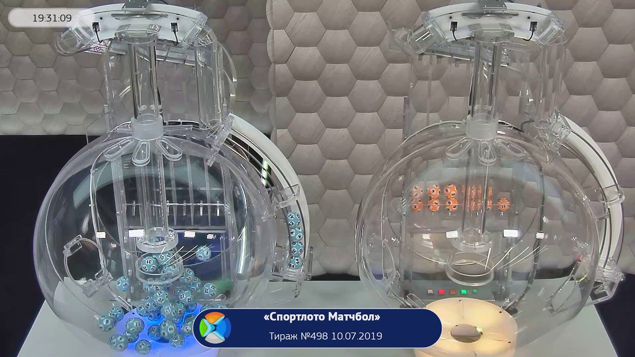 Столото представляет | Лотерея «Спортлото Матчбол». Тираж №498  от 10.07.2019 г.