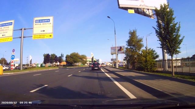 Развязка М2 "Крым"-МКАД восток.