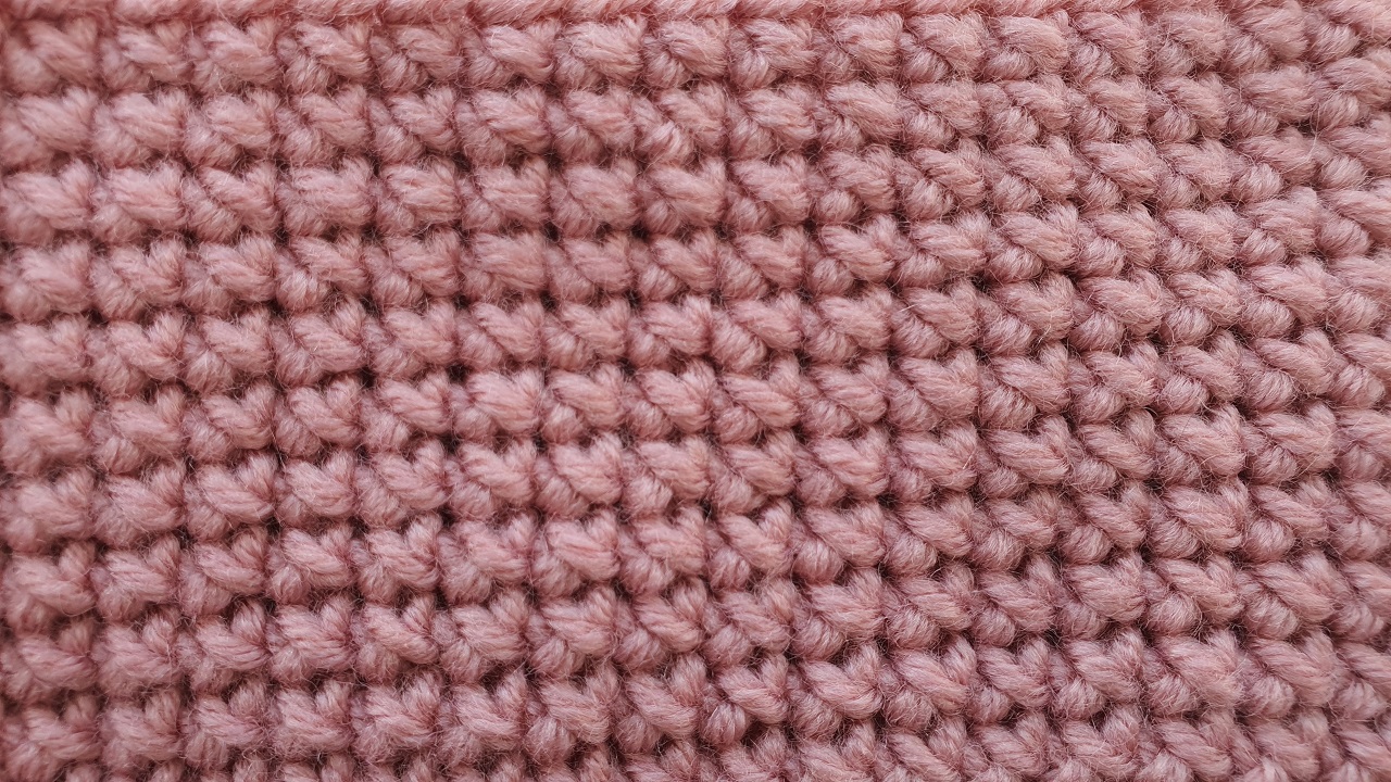 УЗОР КРЕСТИКИ КРЮЧКОМ. Круговое вязание. Вязание крючком / Crochet cross stitch pattern