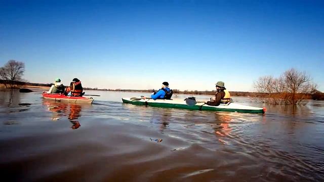 Сплав по Протве. Разлив 2018г.