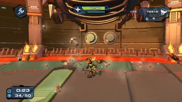 Ratchet & Clank Nexus (Часть 6 - Планета Крагг. АРЕНА - Золото) [PS3  RUS] 1080p60