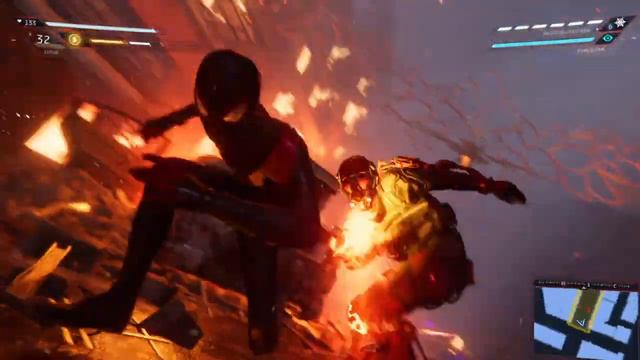 Marvel Spider-Man Майлз Моралес: Бой в городе;)