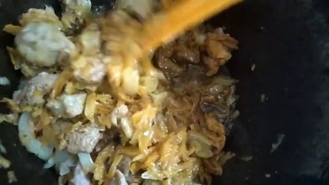 Плов из свинины.