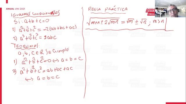 UNI Anual 2021 | Semana 04 Álgebra