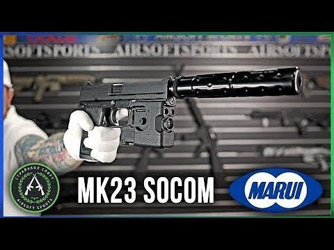 Обзор на Tokyo Marui MK23 SOCOM. Страйкбольный пистолет.