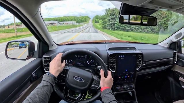 2024 Ford Ranger [2.3L turbo 270 л.с.] | Тест-Драйв POV