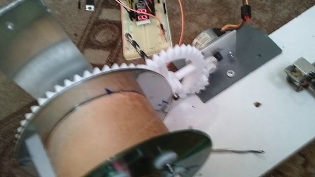 Удачный пробный запуск станка на моторе M35SP-7N 50Ω с категорическими выводами.