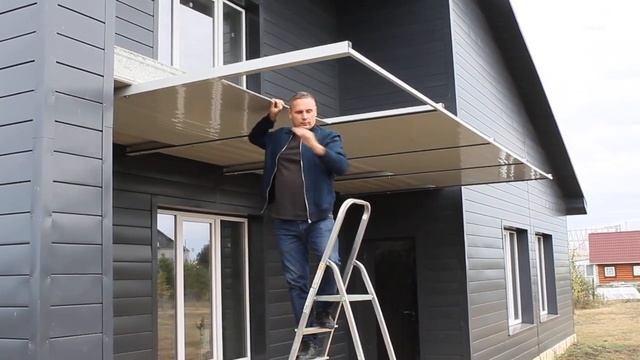 Производство выдвижных навесов. Выдвижной навес - надежная защита вашей веранды