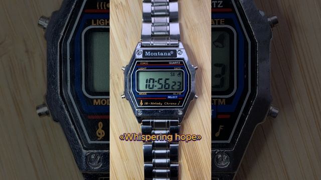 Часы Montana. Все  7 мелодий