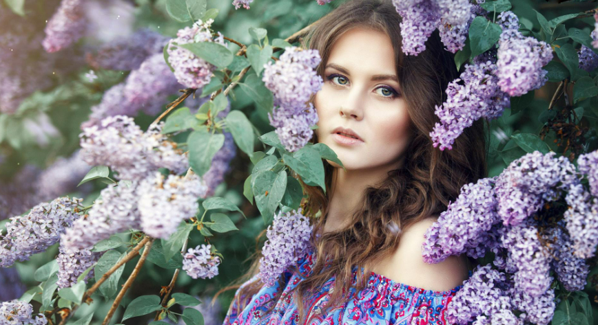 Как расцветает сирень. Автор текста Ирина Самарина-Лабиринт.