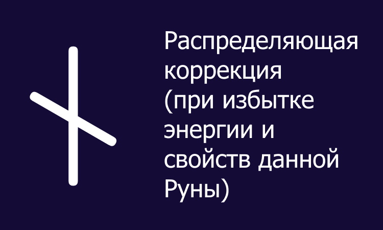 Nauthiz (распределяющая коррекция)