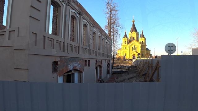 Реконструкция ценного исторического здания по улице Стрелка, дом 7 // Апрель 2023