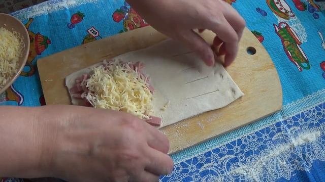 Слойки. Быстрый перекус.