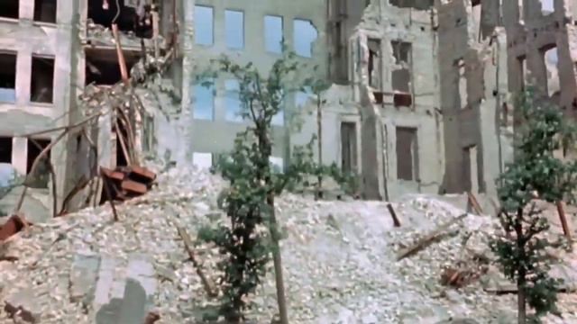 Берлин, июнь, 1945 г. Уникальные съёмки прошлого. Цитадель фашизма, узнала мощь