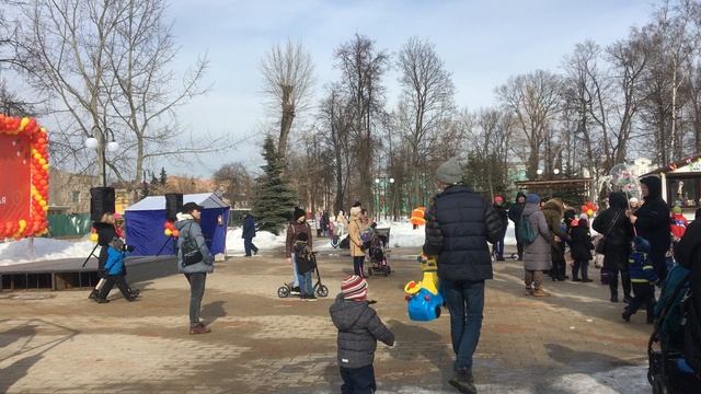 Люберецкий парк Масленица.MOV