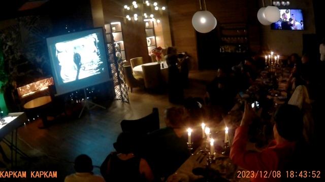 Свадьба Чарли и Гали в ресторане