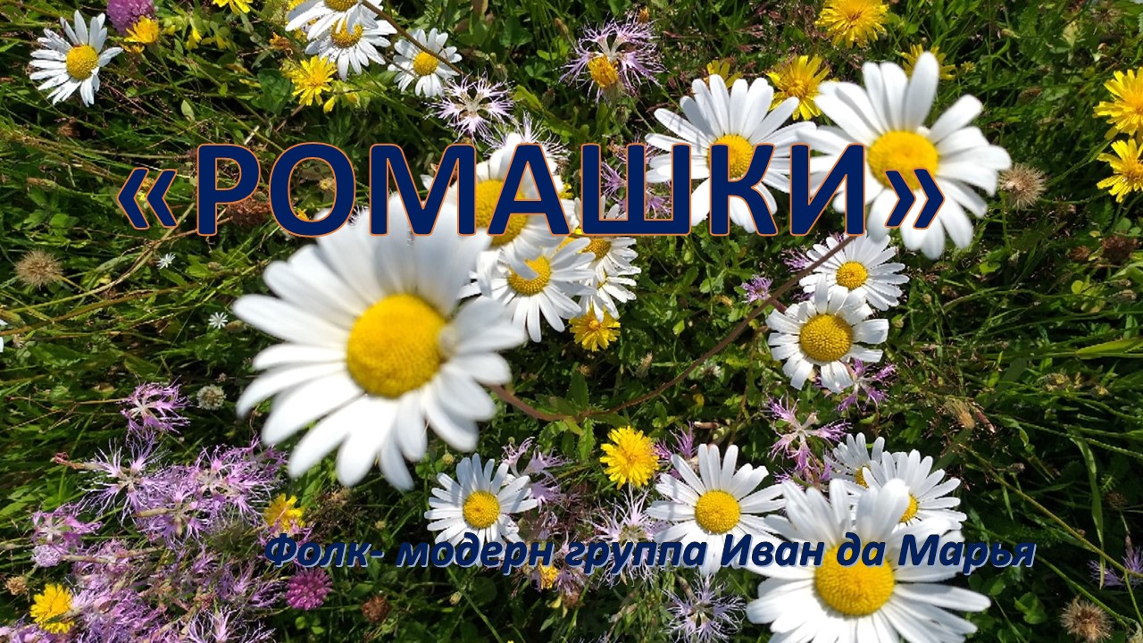 "Ромашки" Фолк- модерн группа Иван да Марья