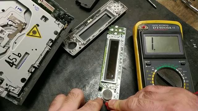 Отказали все кнопки на съемной панели , устраняем причину