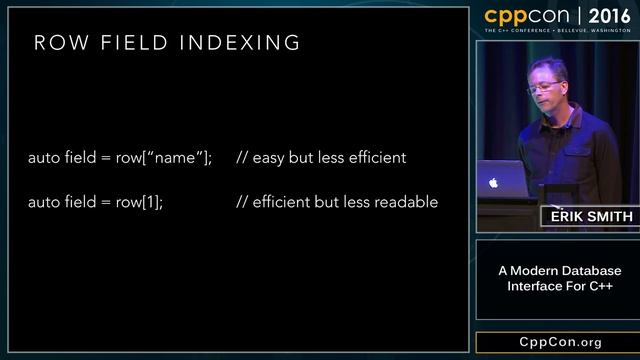 CppCon 2016_ Erik Smith “A modern database interface for C++_