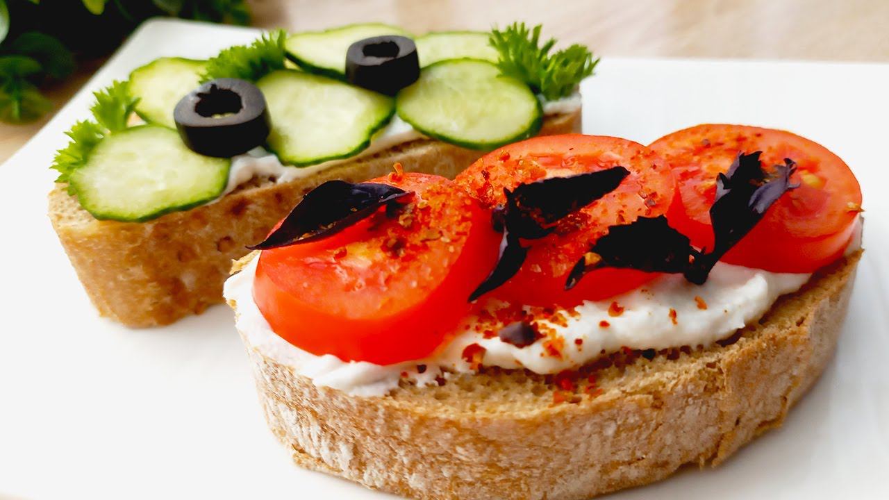 Идеальный завтрак за 5 Минут! Очень вкусно, просто и быстро. БУТЕРБРОДЫ!