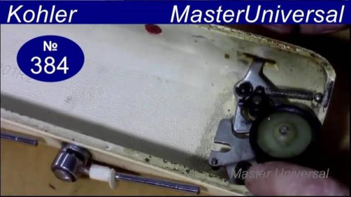 Моталка на швейной машине не включается. Чистка, смазка, профилака и намотка шпульки. Видео № 384