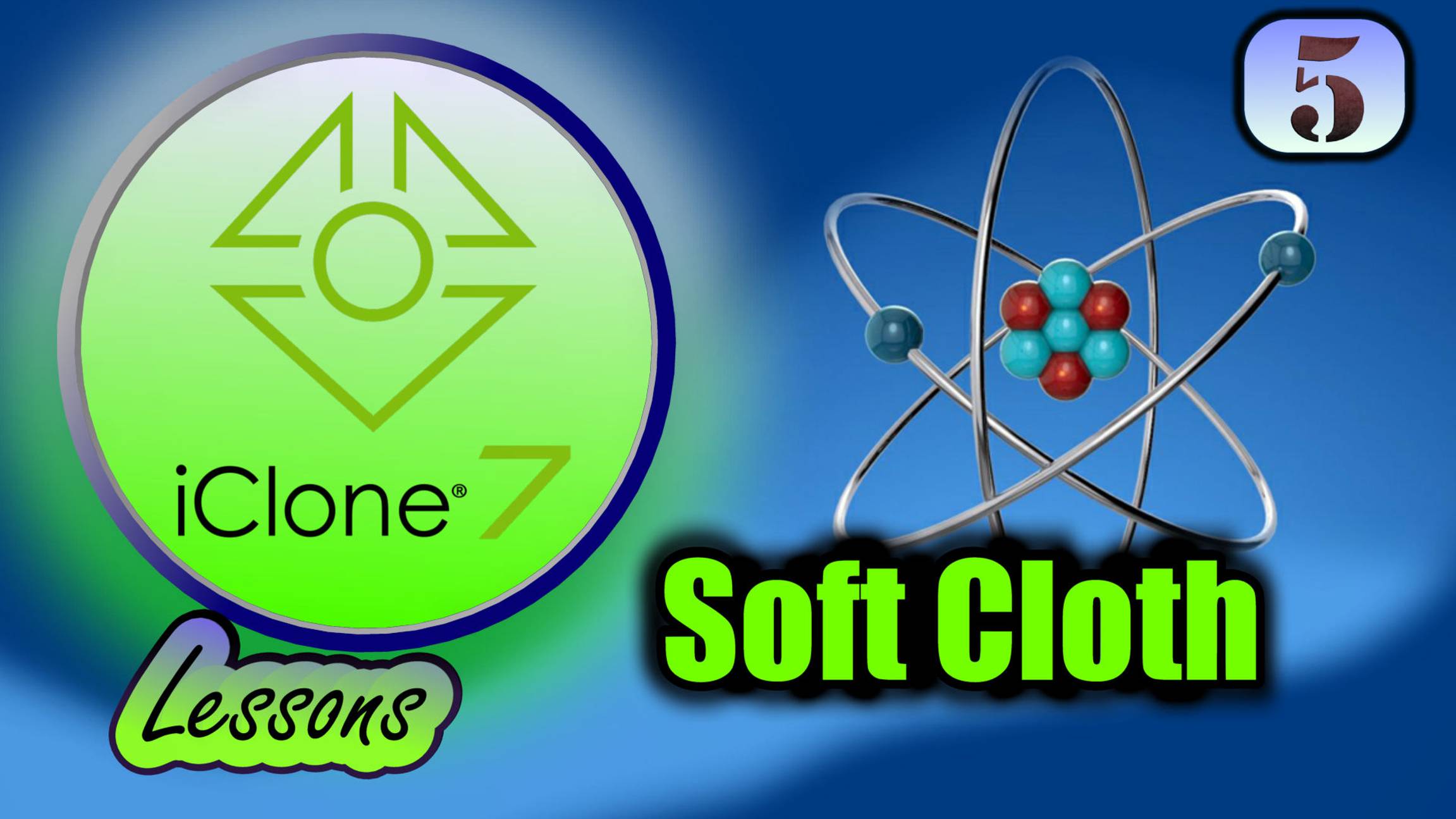 iClone 7 (Урок 05) Симуляция физики - Soft Cloth