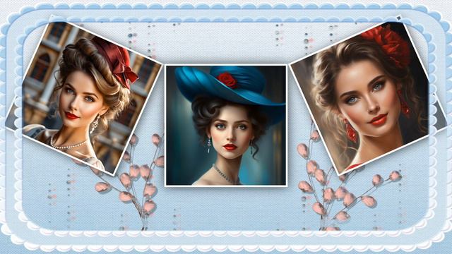 Красота женщин созданных искусственным интеллектом.