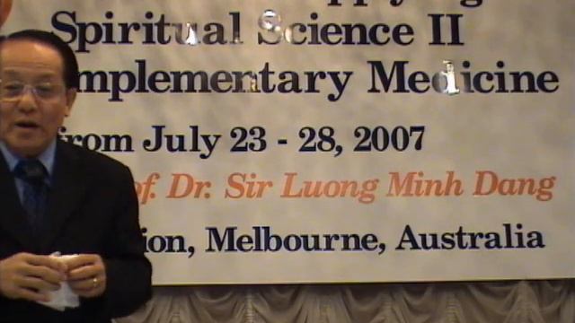 Мастер Луонг Минх Данг ПЕСНИ. (20 Уровень. Июль 2007 год, Австралия.)