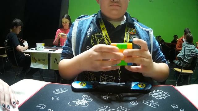 30.84c - Сборка кубика 4x4x4 на соревнованиях SPB Muffin 2020, г. Пушкин, Санкт-Петербург