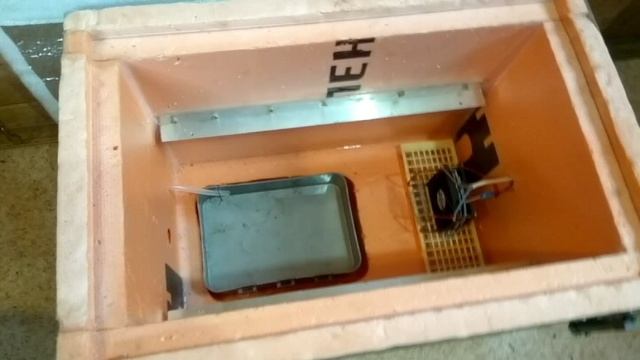 Мой Самодельный инкубатор. Для инкубации и вывода перепелов и кур