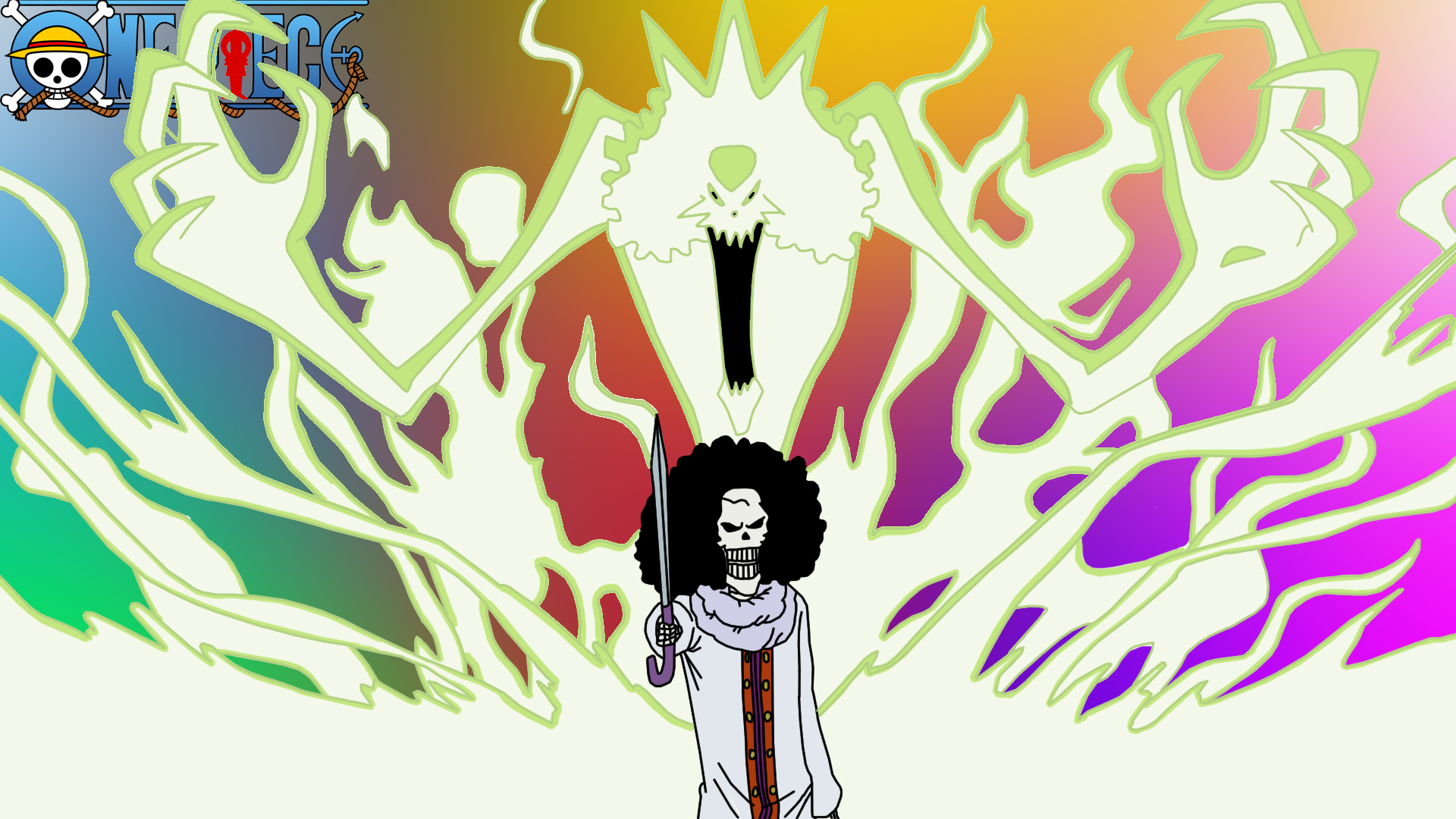 Сила Мугивар | Брук повелитель душ | One Piece