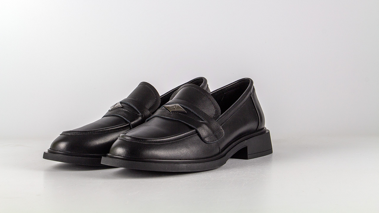 Лоаферы Melanda.m женские черные PF1818-85039-5