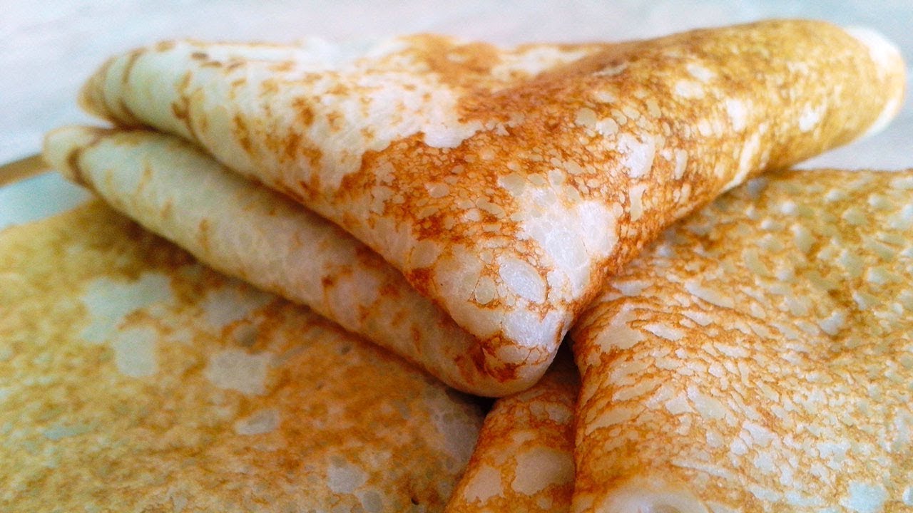 Как приготовить ажурные нежные блины # блинчики на кефире.mp4