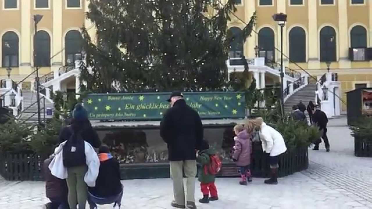 Шёнбрунн, Вена. Рождество. Архив.